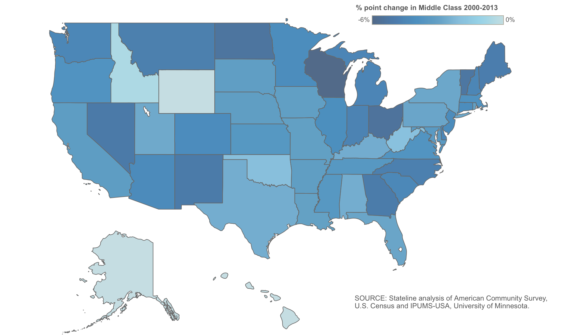 Middle Class in US – A map of the shrinking | Job Market Monitor