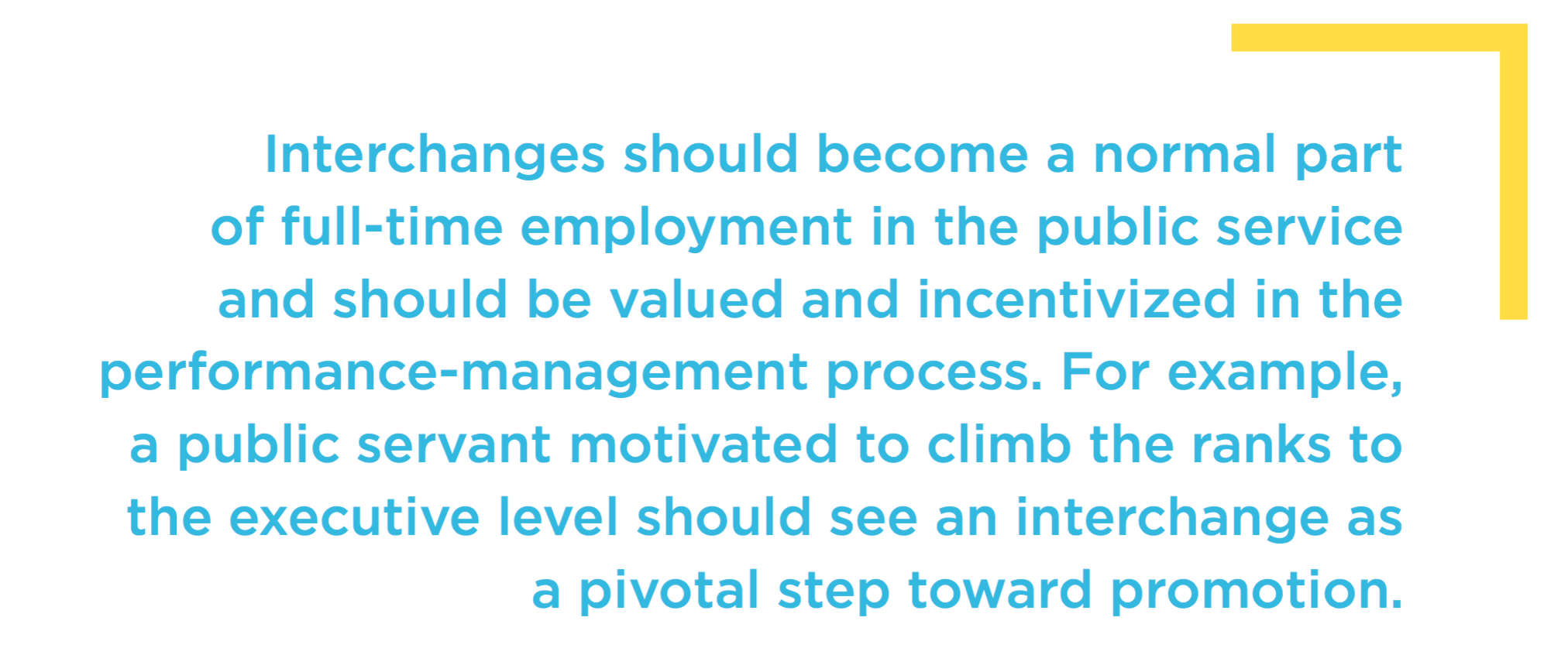 Public Service in Canada – Should grow its interchange program to build ...