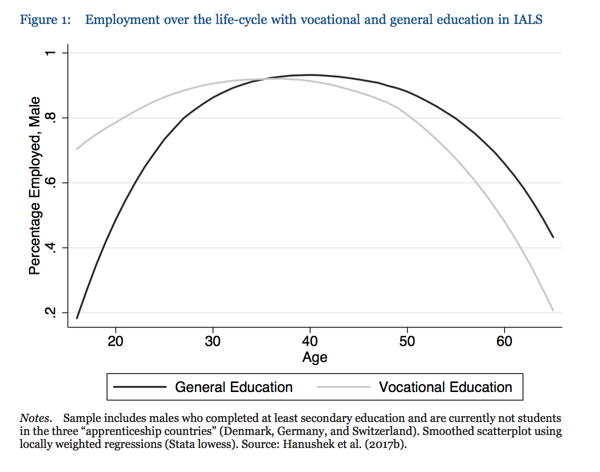 Vocational vs General Education in Apprenticeship – The life-cycle ...