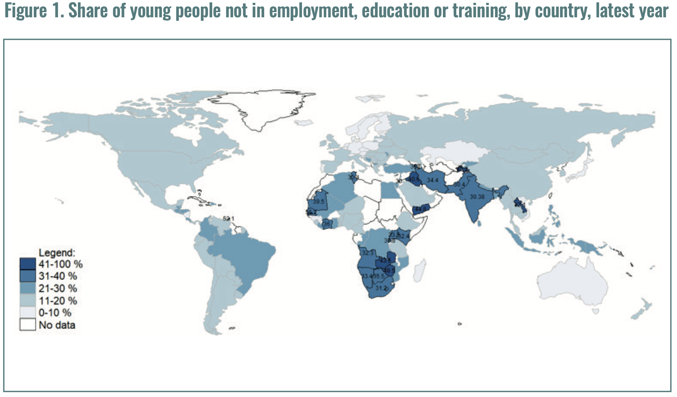 NEETs around the World – The global NEET rate is estimated to have ...