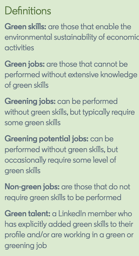Global Green Skills Report by LinkedIn – Demand for green talent will ...